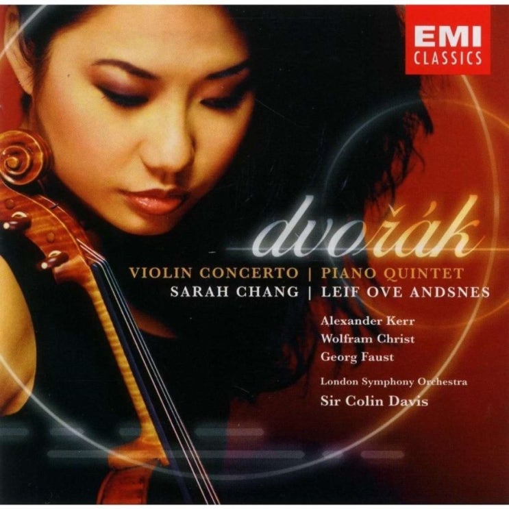 드보르작 피아노 5중주 2번 Op.81 : Sarah Chang · Leif Ove Andsnes · Alex Kerr ...