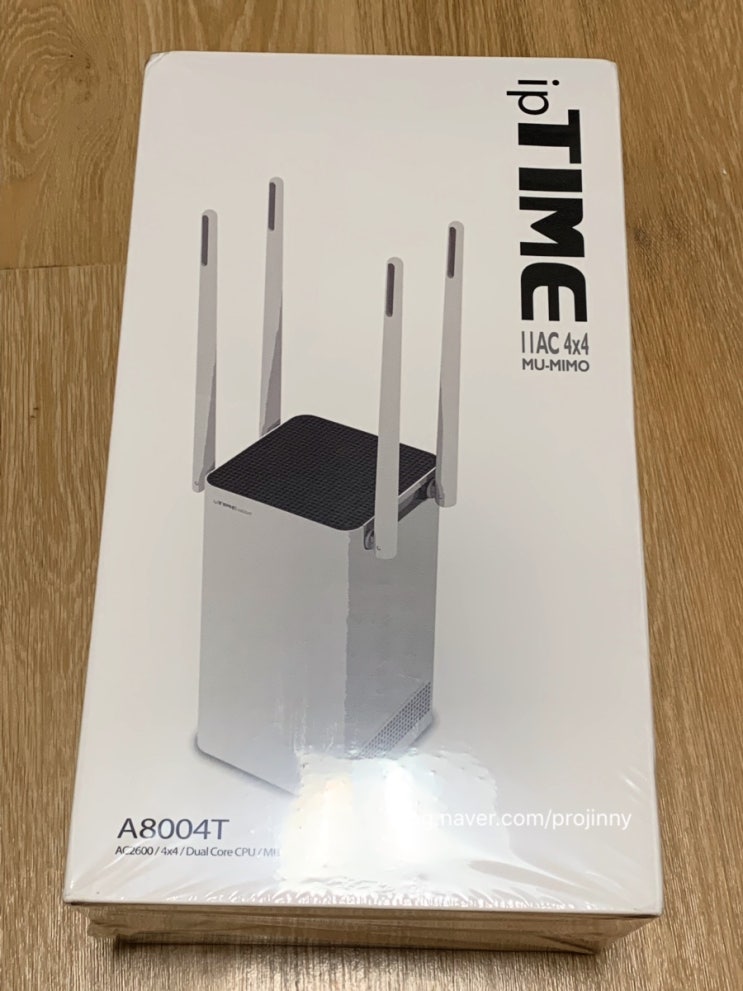 유무선 공유기 IPTIME-A8004T 구입 후 간단 사용 후기 : 네이버 블로그
