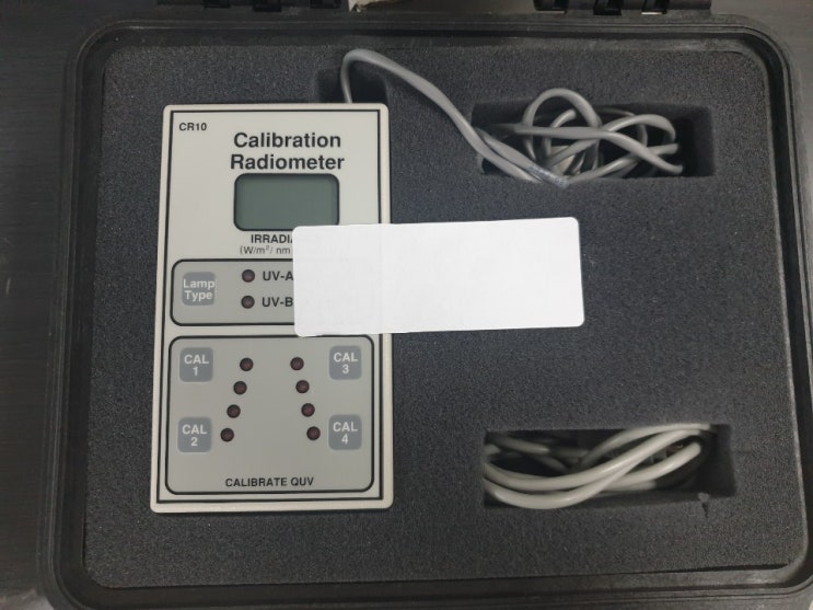 Q-lab 켈리브레이터 calibration radiometer 중고판매 cr10 : 네이버 블로그