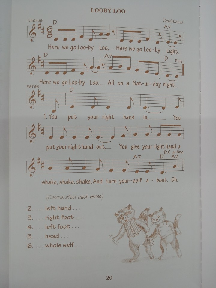 [영어노래불러주기18] Looby Loo 가사, 영상링크 : 네이버 블로그