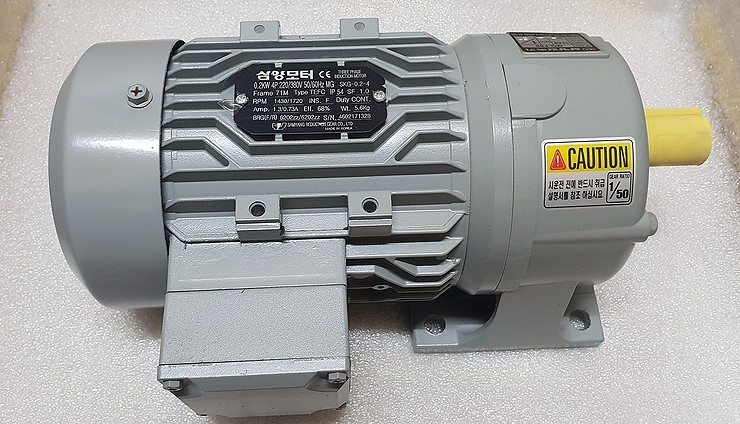 삼양감속기 , 삼양 맥스 기어드모터 , 삼양모터 ( MAX GEARED MOTOR ) MG-F88 SKG-0.2-4 - 원텍 ...