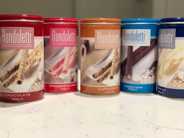 [호주 직배송 론도레티 크림웨이퍼 과자] Rondoletti Wafers 400g : 네이버 블로그