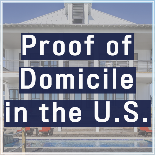 [미국거주지증명] Proof of Domicile 로 인해 추가서류요청을 받았어요 : 네이버 블로그