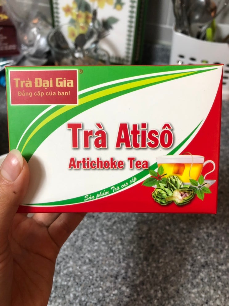 베트남 차 - 아티소 차 Atiso tea 추천! 베트남 다낭 여행 기념품 추천 : 네이버 블로그