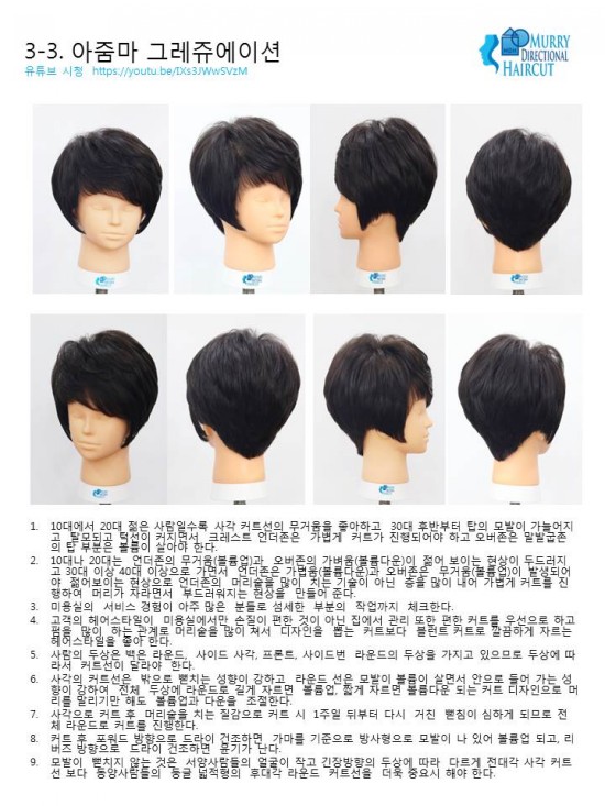 murry directional haircut 베이직 커트이야기 실전편 컨벡스 그레쥬에이션 : 네이버 블로그