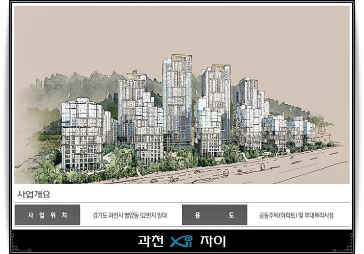 과천자이 모델하우스 분양정보 과천시 별양동 주공 6단지 재건축 아파트 네이버 블로그