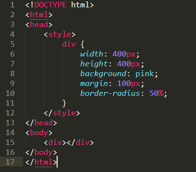 [HTML/CSS] border-radius 로 원형 만들기 : 네이버 블로그