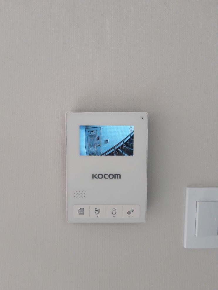 [빌라,단독주택,다가구,다세대] 인터폰및도어락교체/코콤KCV-434비디오폰,삼성도어락SHS-H530 : 네이버 블로그