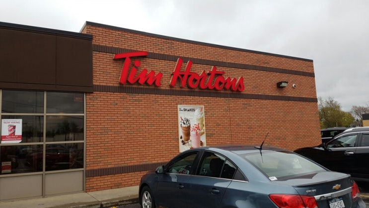 미국자동차여행 캐나다국경 팀홀튼 커피 Tim Hortons since 1964 : 네이버 블로그
