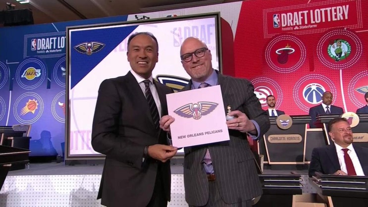 NBA Draft Lottery 2019-뉴올리언즈 1번픽 획득! 우리 레이커스 4번픽으로 승격!!! : 네이버 블로그
