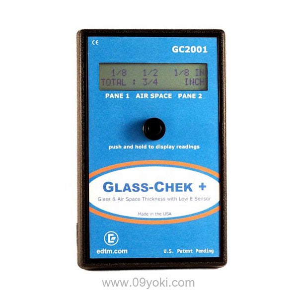 Digital Glass Thickness & Air Space Gauge GC2001 유리측정기, EDTM : 네이버 블로그
