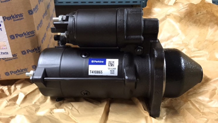 스타터모터(세루모타)-T410865 [대동트랙터] 퍼킨스 1104엔진 [퍼킨스대리점] : 네이버 블로그