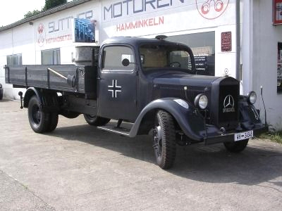 제2차 세계대전 군용 트럭(Truck) 스토리: No.7 벤츠(Benz) L3000 : 네이버 블로그