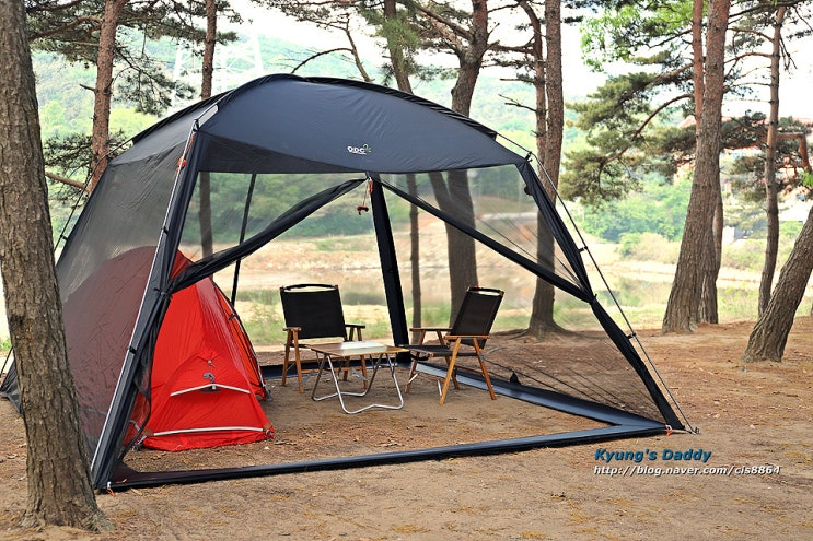 타프스크린 대용으로 선택한... 매쉬돔(Mesh Dome) : 네이버 블로그