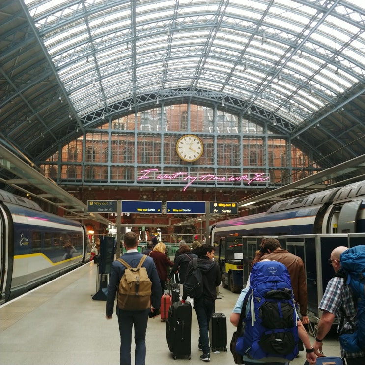 [유럽여행/이동] 유로스타(Eurostar) 파리 to 런던, 트래블카드(Travel card) 구매 : 네이버 블로그