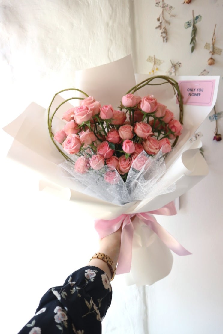 자나장미 하트꽃다발 구월동 프로포즈꽃다발 길병원 출산축하꽃다발 구월로데오 고백꽃다발 기념일꽃다발 주안꽃집 서창동꽃집