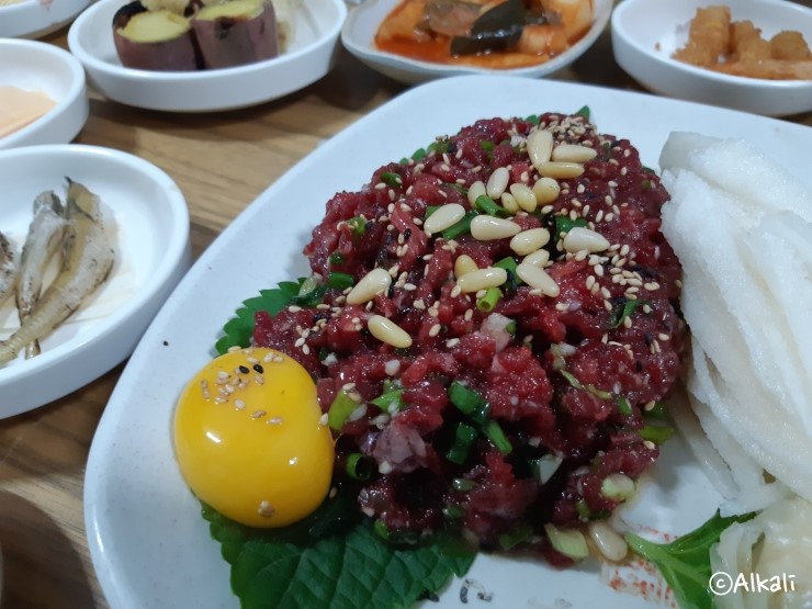 대구 10미를 대표하는 뭉티기 맛집 상인동 최윤숙안동생고기뭉티기 본점 육회 맛집 상인동 맛집 네이버 블로그
