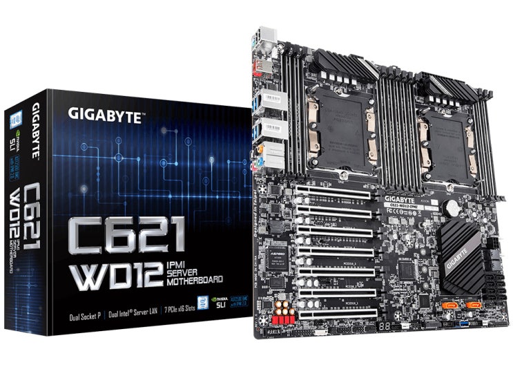 GIGABYTE IPMI 지원 듀얼 Xeon 메인보드 GIGABYTE "C621-WD12-IPMI" : 네이버 블로그