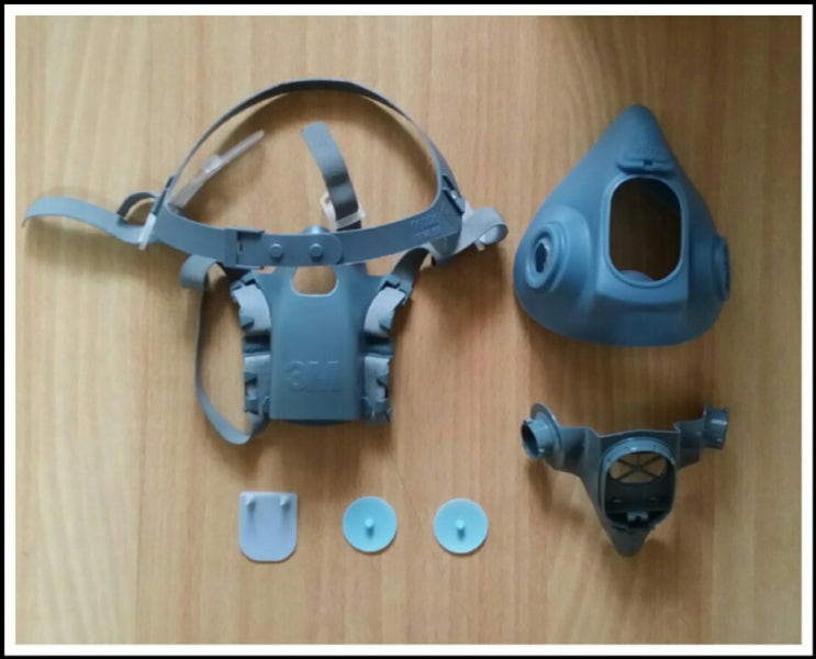 방진마스크(3M - 7502) : 네이버 블로그