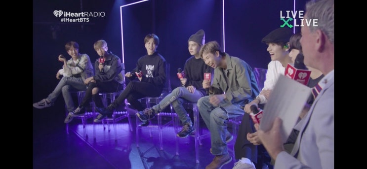 방탄소년단아이하트라디오라이브:iHeartRADIO BTS : 네이버 블로그