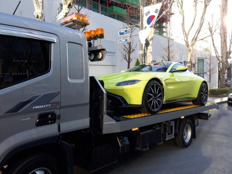 애스턴마틴 탁송→셀프카→저상 어부바카→어부바견인→수입차 Car Carrier 전문업체 네이버 블로그