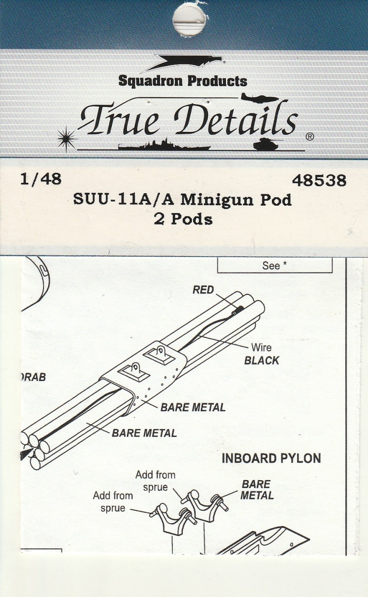True Details 1/48 SUU-11A 7.62mm Minigun Pod : 네이버 블로그