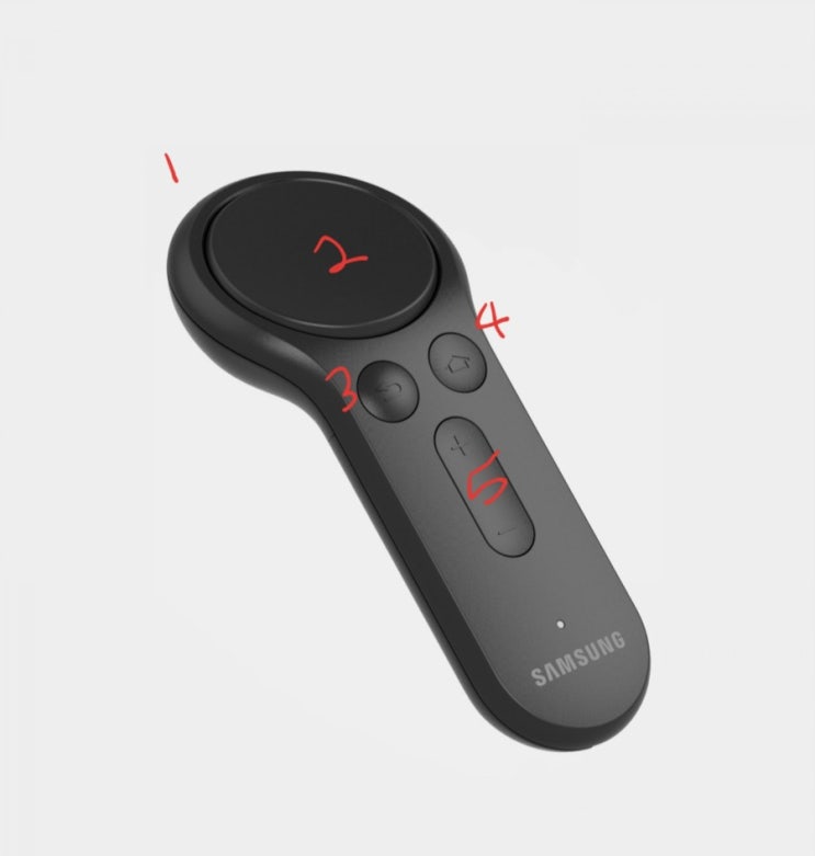 SAMSUNG Gear VR Controller 등록 및 조작법 / 리모컨 등록 및 조작법 : 네이버 블로그
