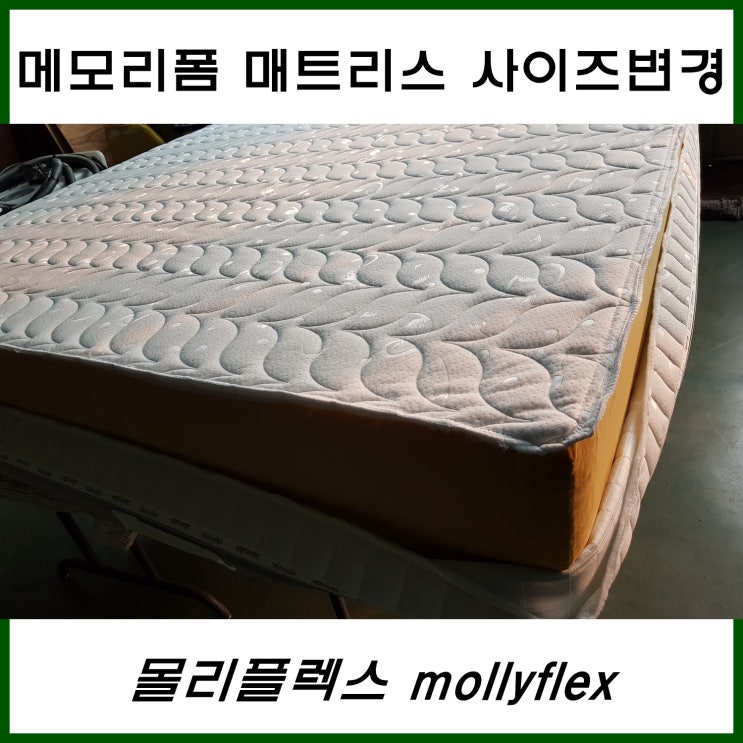 이탈리아매트리스 몰리플렉스 mollyflex 메모리폼 사이즈변경 : 네이버 블로그