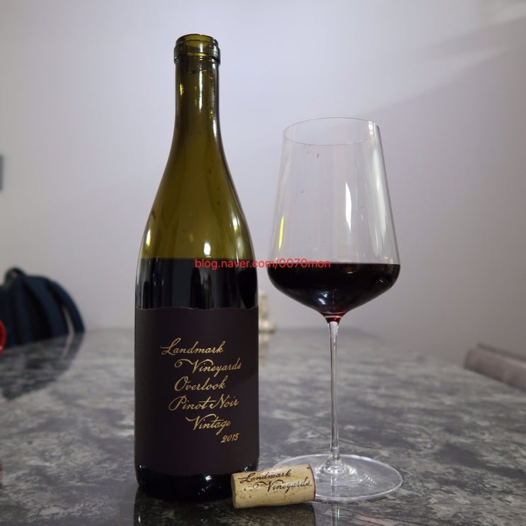 랜드마크 오버룩 피노누아 2015 / Landmark Overlook Pinot Noir 2015 : 네이버 블로그