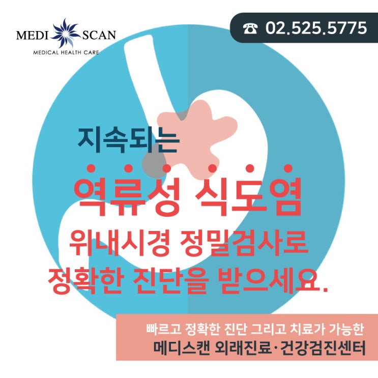 역류성 식도염 메디스캔 위내시경으로 정확한 진단 받으세요. : 네이버 블로그