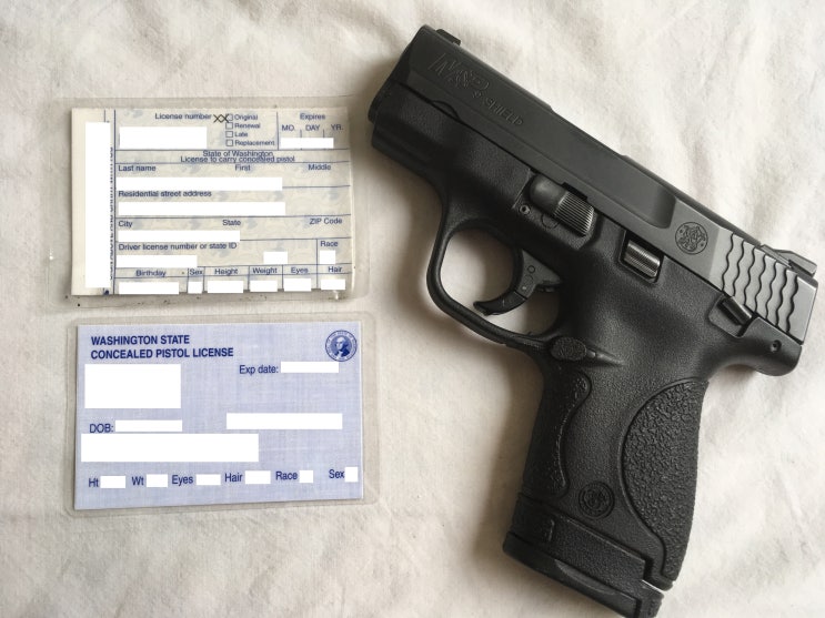 미국 워싱턴주 권총은닉휴대면허(CPL) 갱신 했습니다. : 네이버 블로그
