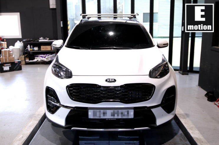 스포티지 더볼드 튜닝인증 네오테크 모노블럭 슬림 4p 브레이크 튜닝 19인치 순정휠 380mm 경량디스크 시흥 브레이크