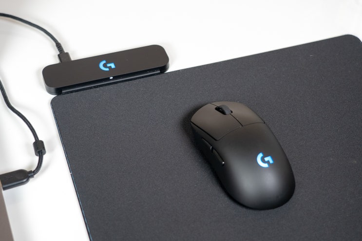 로지텍 GPRO 무선 게이밍 마우스 파워플레이 연결해본 후기! : 네이버 블로그