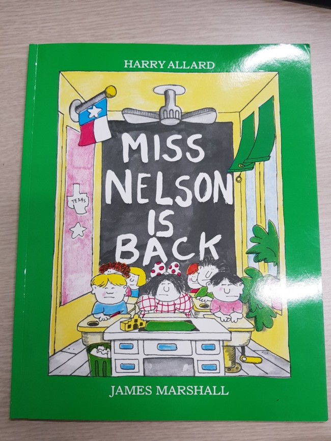 #17. Miss Nelson is Back. : 네이버 블로그
