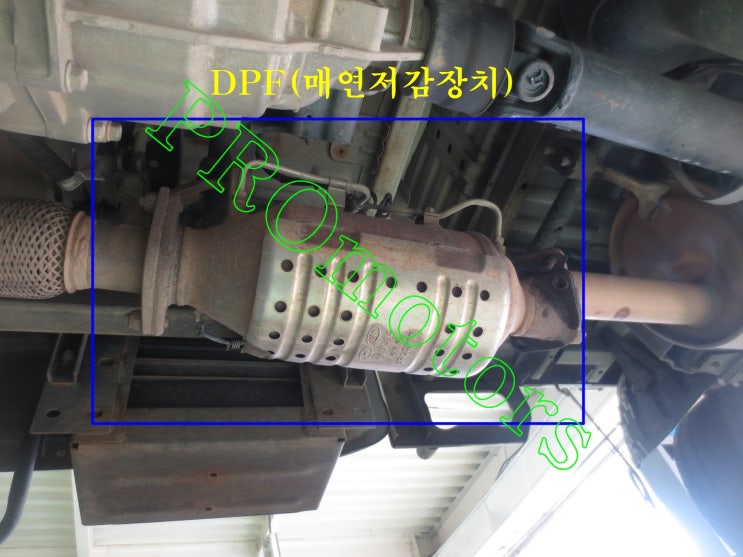 포터2 P242F-DPF재생한계초과이상 출력부족 검은매연 힘이없는차 자동차검사종합검사불합격차 매연저감장치클리닝 매연저감장치크리닝 ...