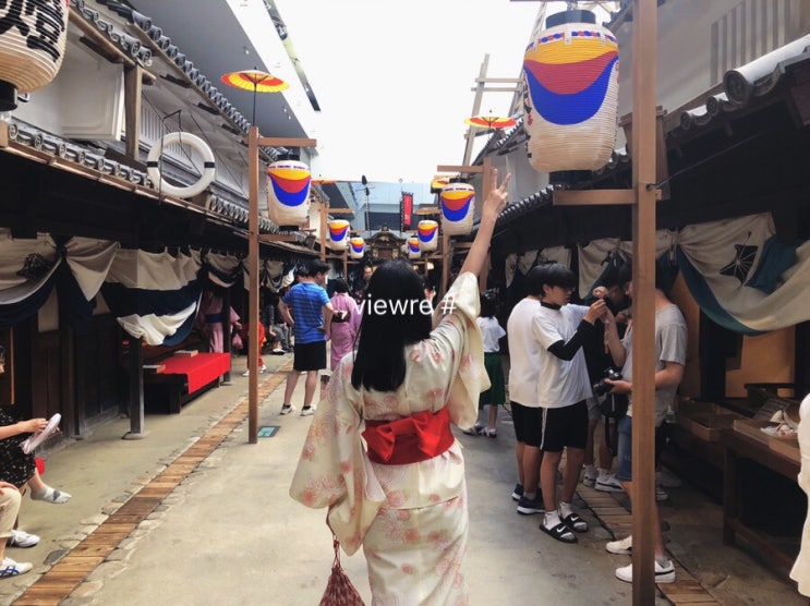 일본 오사카주유패스 이치란라멘 주택박물관 기모노체험 천연온천 나니와노유 헵파이브 우메다공중정원 동양