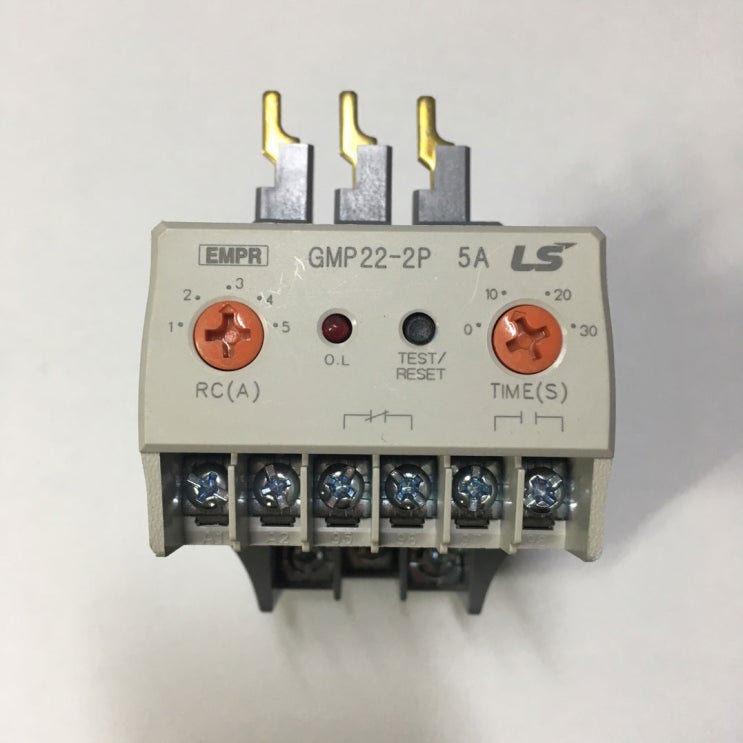 LS산전 전자식모터보호계전기 EMPR GMP22-2P Sol 1a1b 1c 1~5A 4.4~22A AC100~260V : 네이버 블로그