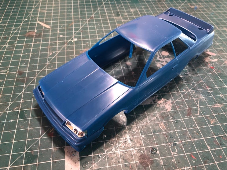 ‘89 Nissan Skyline GTS-R Hasegawa R31 1/24 리뷰 : 네이버 블로그