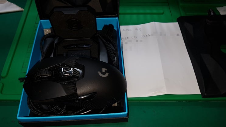 LOGITECH G903 더블클릭 로지텍G G903더블클릭 클릭풀림 증상으로 전남여수에서 택배로 입고된 로지텍G903사설AS ...