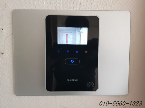 사당 자이아파트 삼성 비디오폰 SHT-3625AMK와 게이트맨 푸시풀도어락 설치 : 네이버 블로그