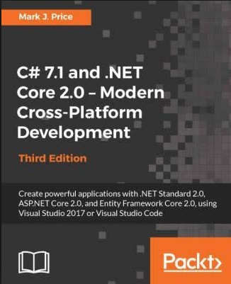 C#7.1 and .NET Core 2.0 - Modern Cross-Platform Development (3/E) : 네이버 블로그