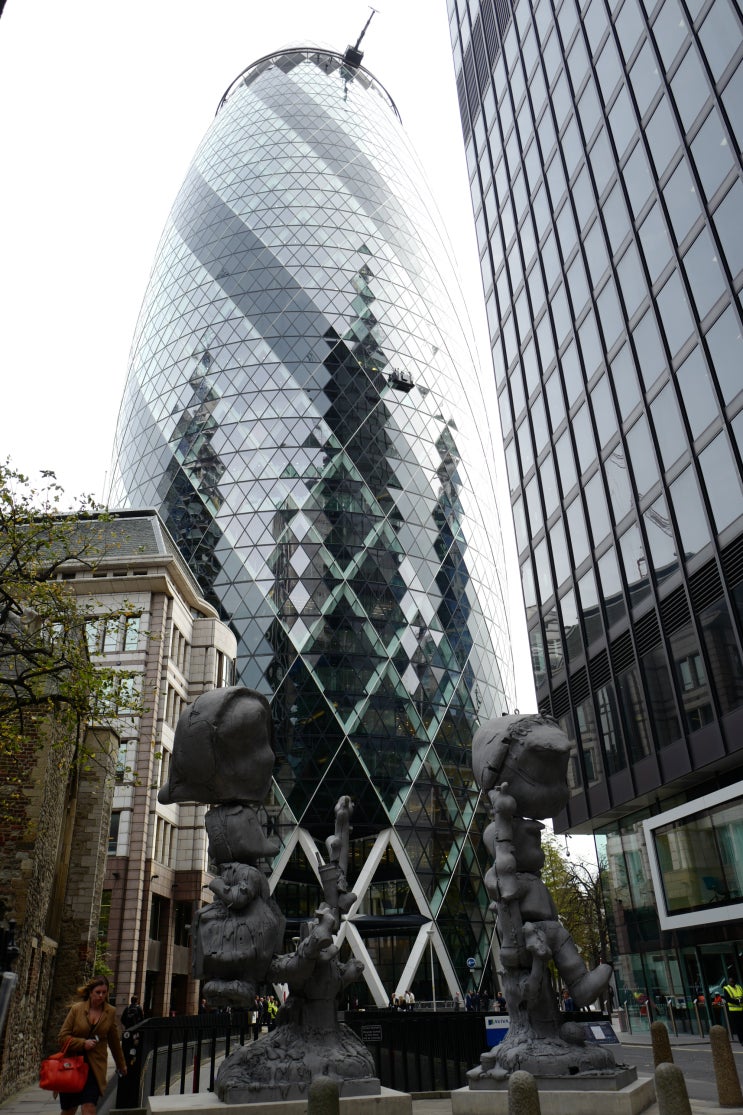 [런던여행] 30 세인트 메리 액스 / 오이지 빌딩 : 네이버 블로그