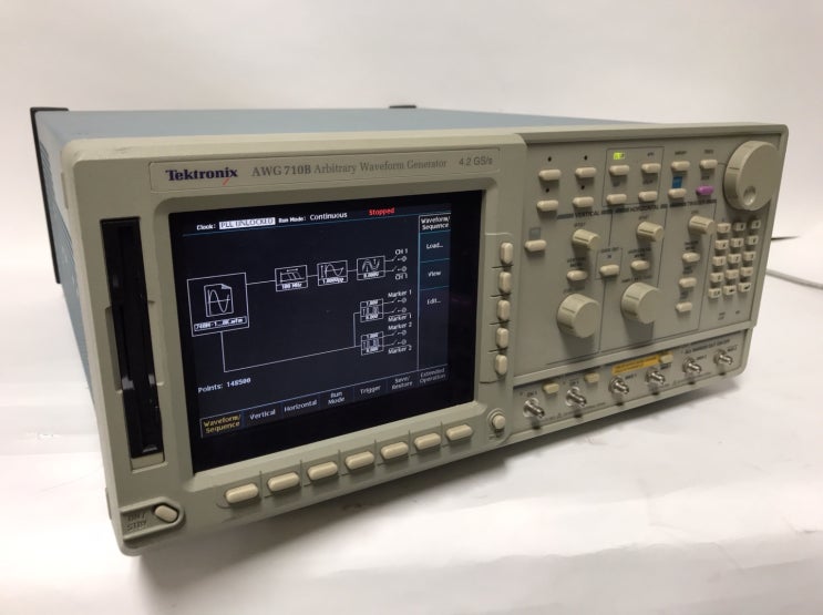 중고계측기 Tektronix AWG710B Arbitrary Waveform Generator 판매 렌탈 수리 교정 렌탈 판매 ...