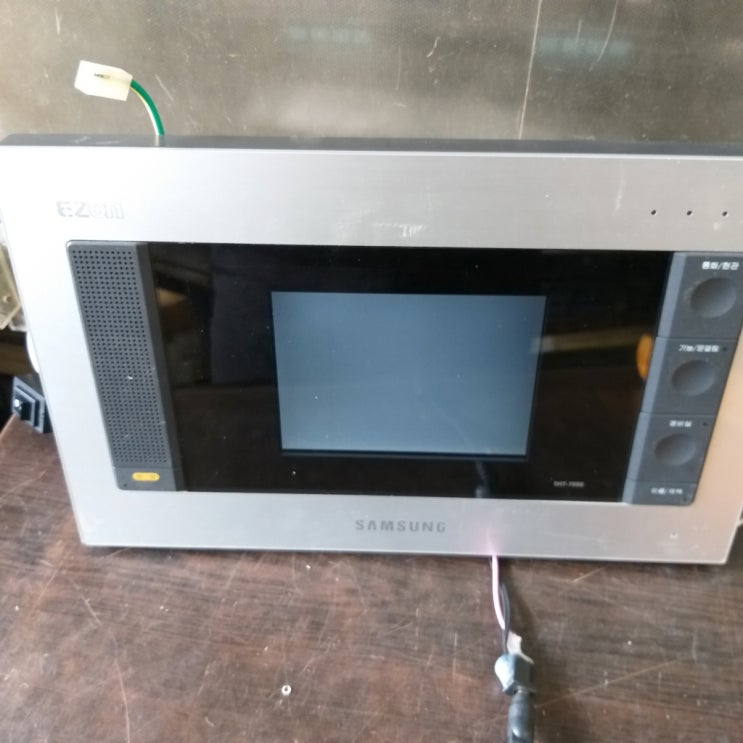 래미안 아파트 삼성 이지온 EZON SHT-7070시리즈 SHT-7050시리즈 홈오토메이션 비디오폰 인터폰 월패드 고장 수리 : 네이버 블로그