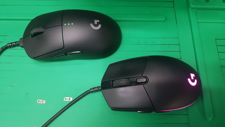 로지텍g Gpro유선마우스 지프로무선마우스로지텍 G Pro Wireless 지프로 무선 마우스의 더블클릭 클릭불량 드래그풀림