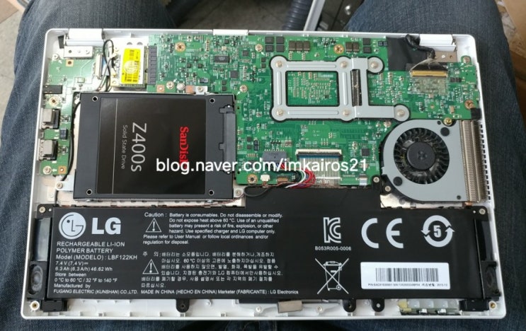 LG전자 XNOTE 액정교체 및SSD 업그레이드 : 네이버 블로그