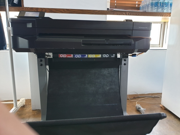 제주플로터 서귀포 플로터임대 렌탈 HP T120 설치 후기 : 네이버 블로그
