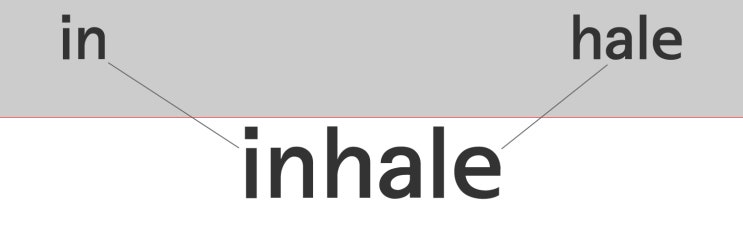 hale, inhale, inhalant, inhalation, exhale, exhalant, exhalation - 단어 ...