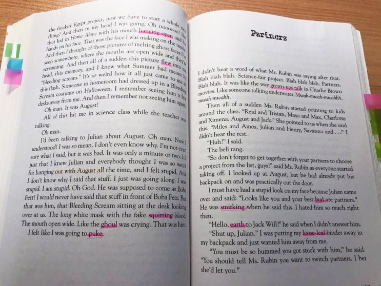 [영어원서단어장] 원더 Wonder, Part 4 - Jack p.153 ~159 : 네이버 블로그