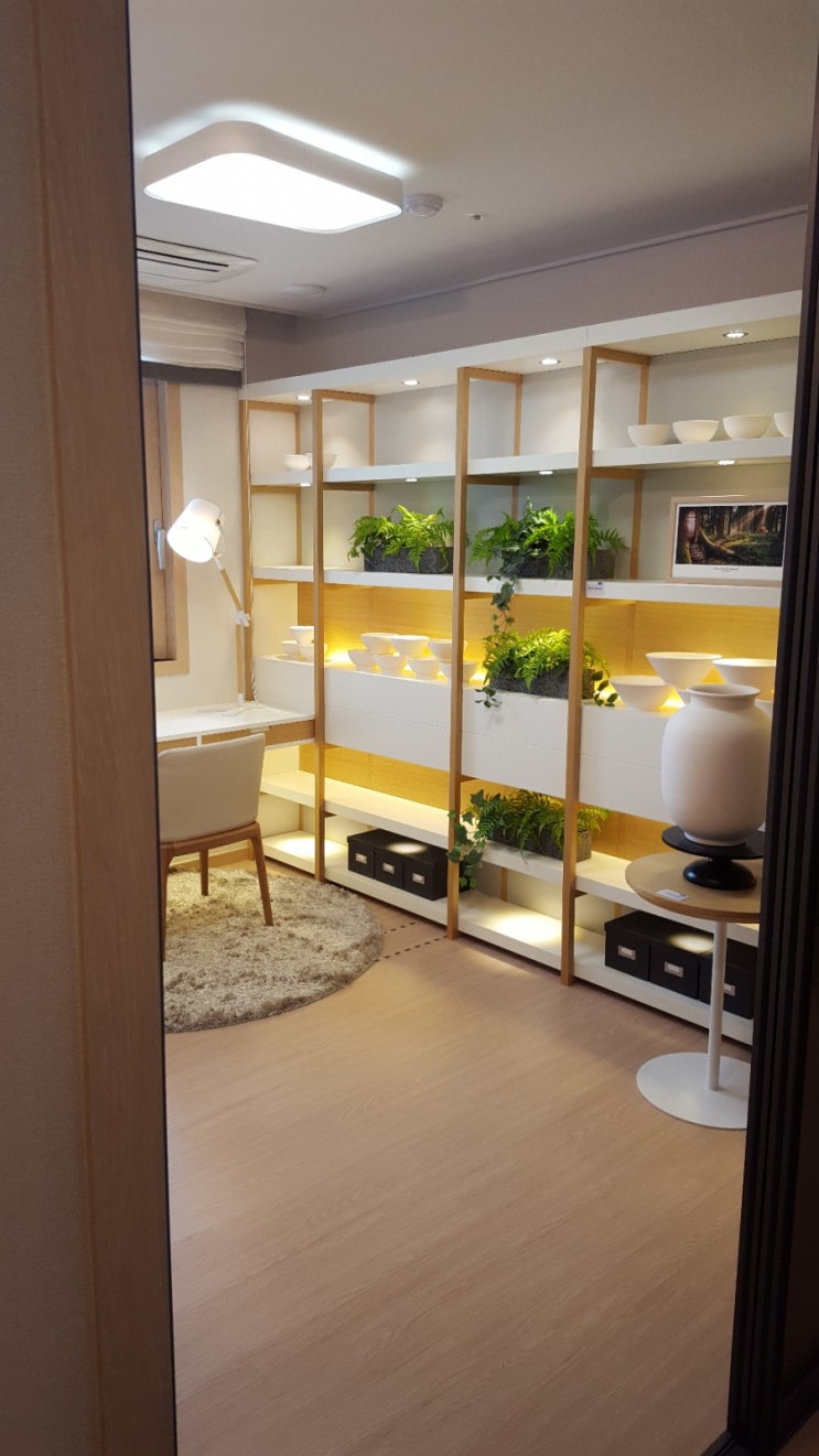 안산 그랑시티 자이 2차 - 84m2/59m2 , 모델 하우스 사진 : 네이버 블로그